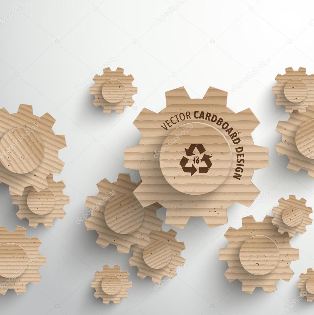 Cardboard Graphics Stock Vector Image by ©yienkeat #47411413