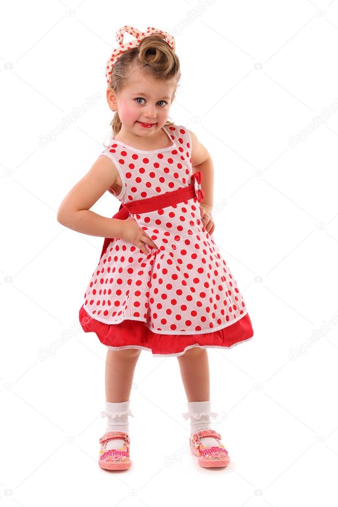 Little pinup lady Stock Photo by ©pavelrumme 43735369