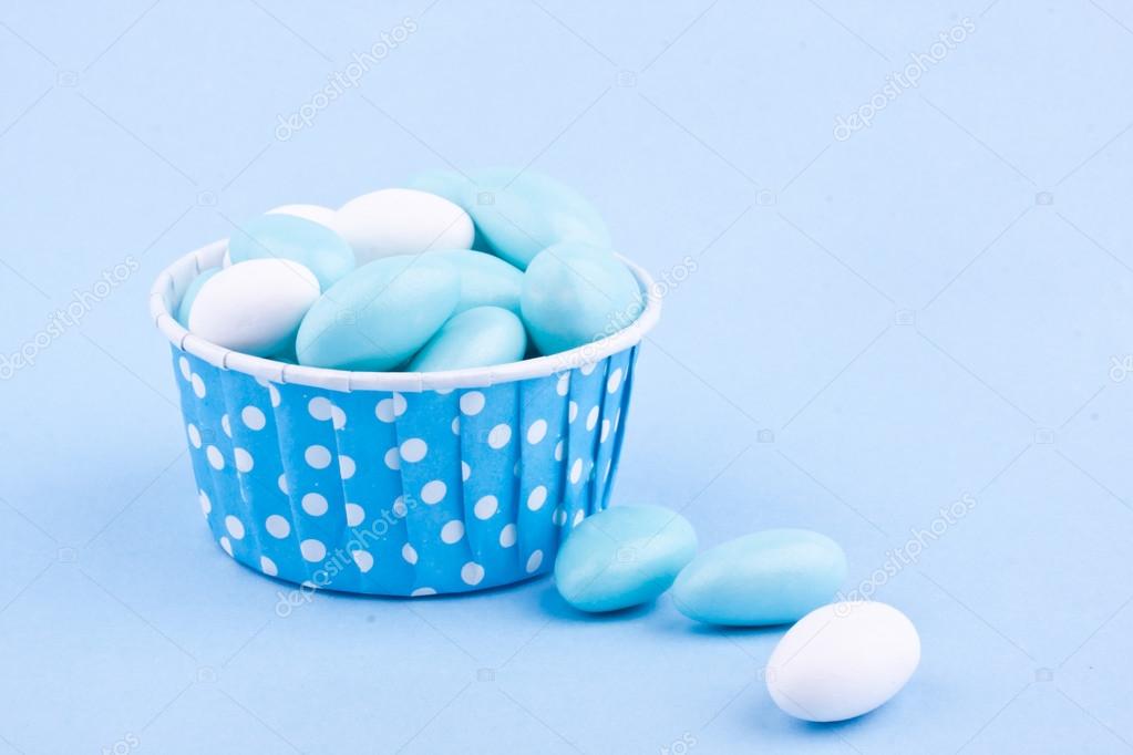 Sugar coated chocolate candies Stock Photo by ©Bernashafo 22550079