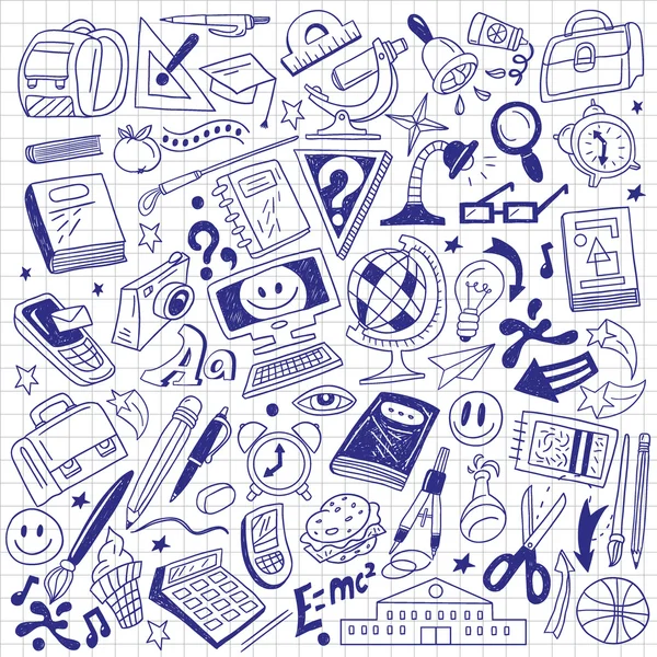 School education - doodles set Stock Vector Image by ©topform #43774753