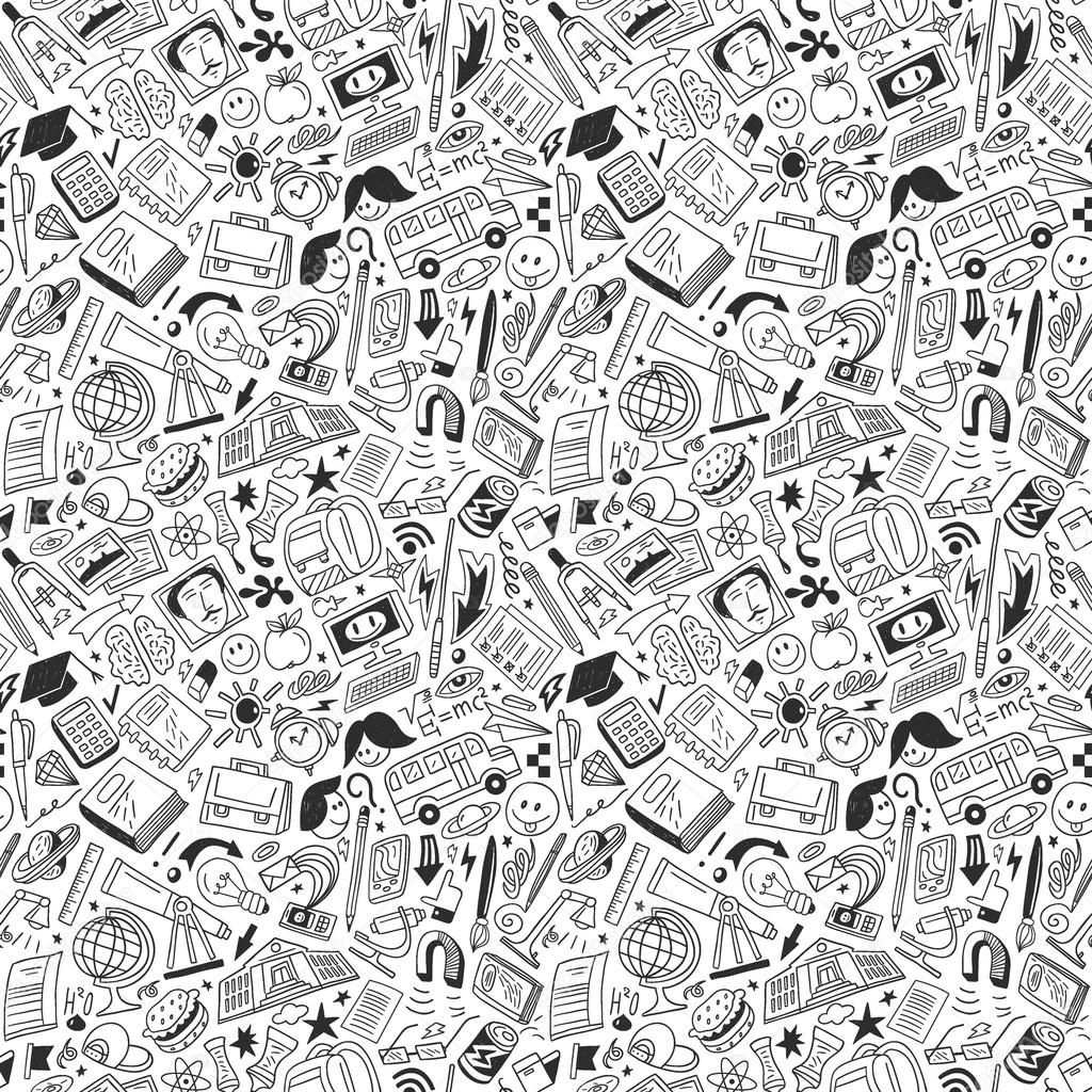 School education - seamless pattern — Stock Vector © topform #23298722 School education - seamless pattern — Stock Vector © topform #23298722