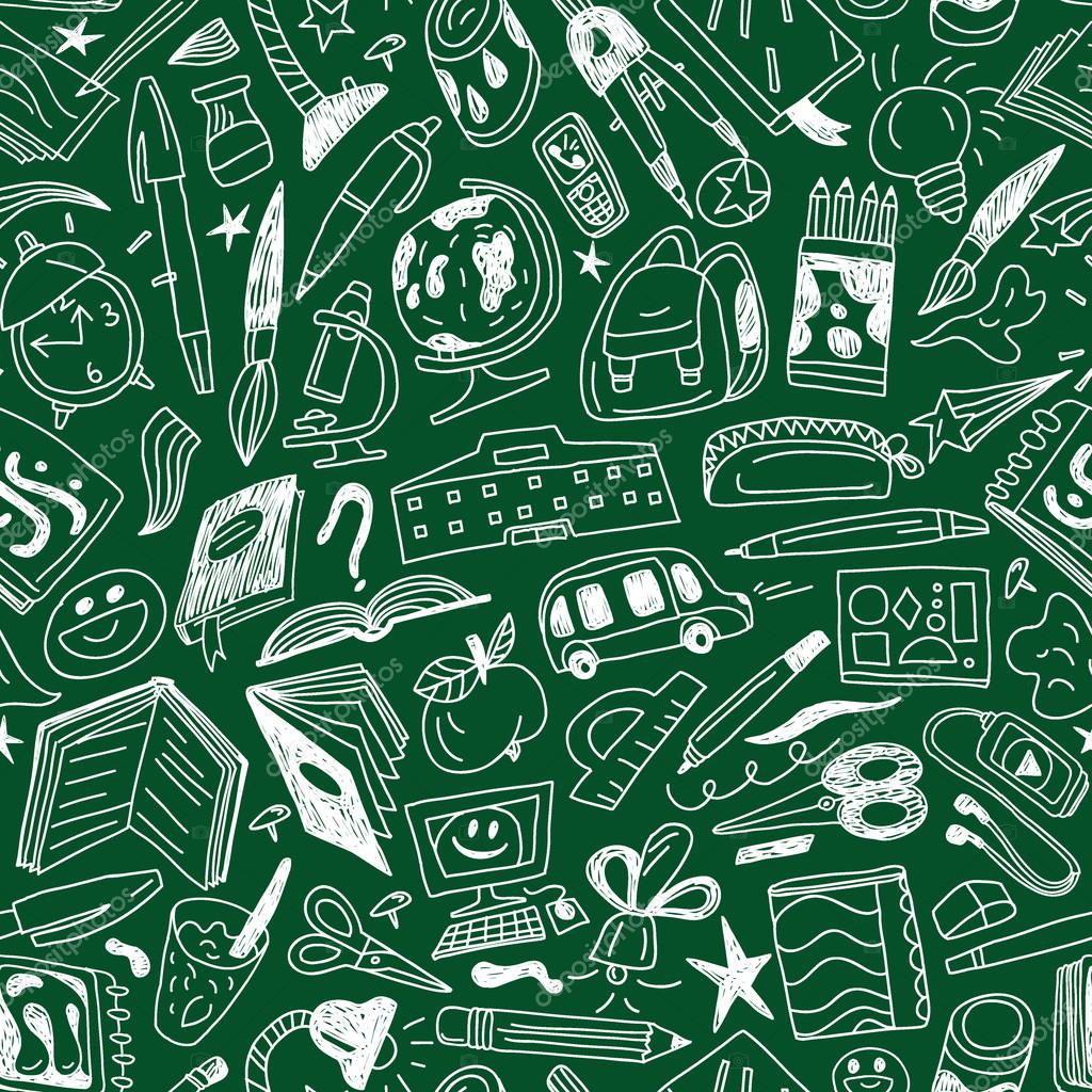 School education - seamless background Stock Vector Image by ©topform ...