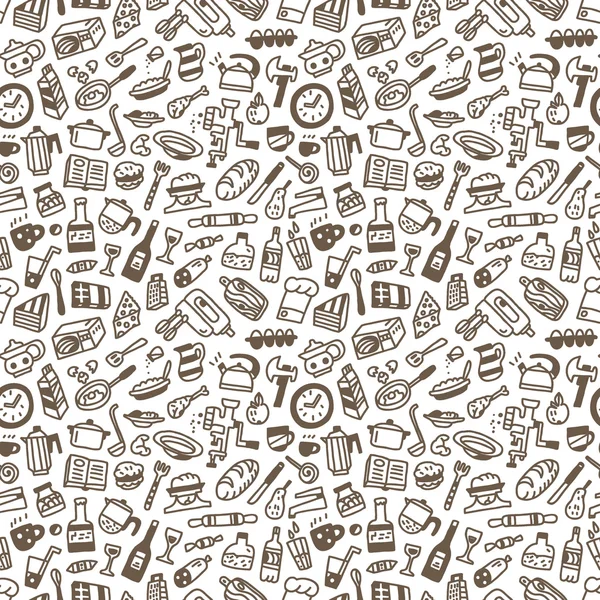 Raw food - seamless background Stock Vector Image by ©topform #43771103