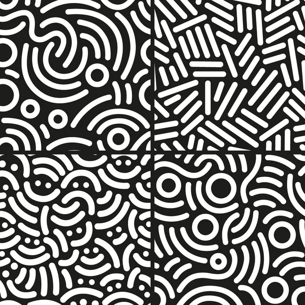 Seamless abstract vector backgrounds set Stock Vector Image by ©topform ...