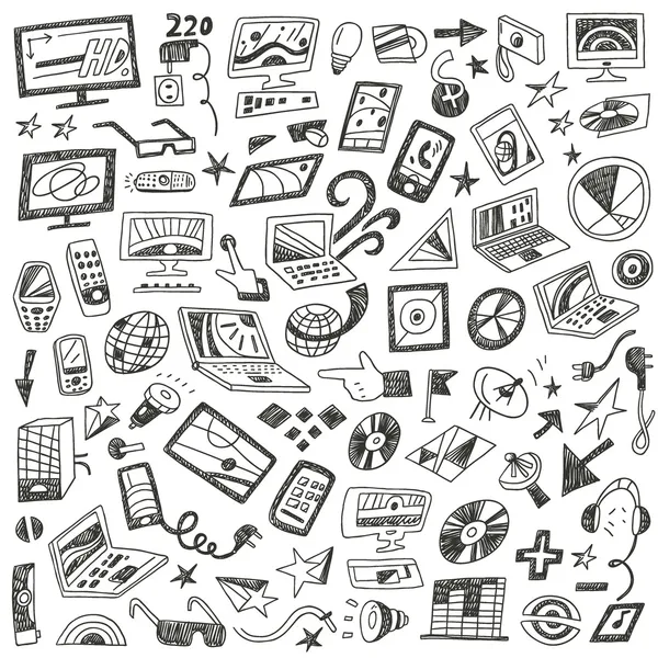 Photo doodle set Stock Vector Image by ©Elada #408108976