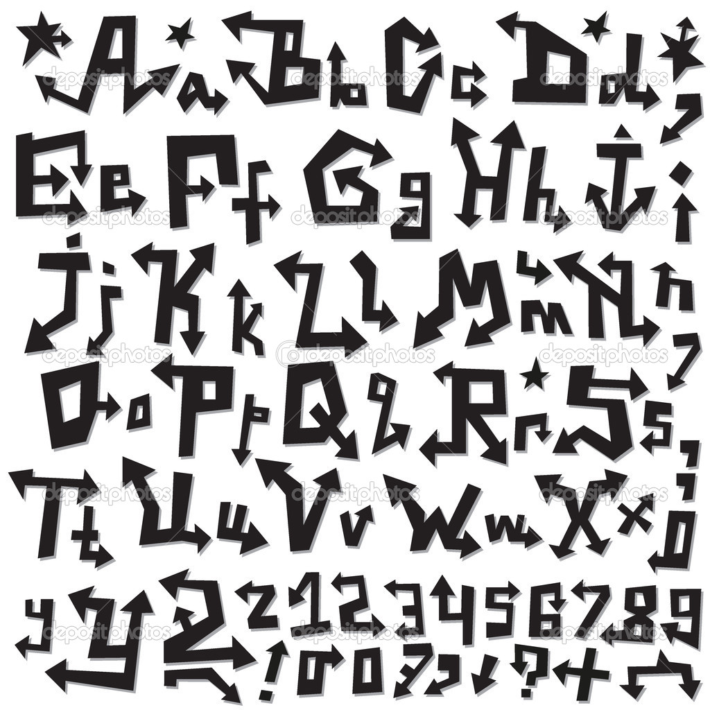 Alphabet doodles Stock Vector Image by ©topform #49001381