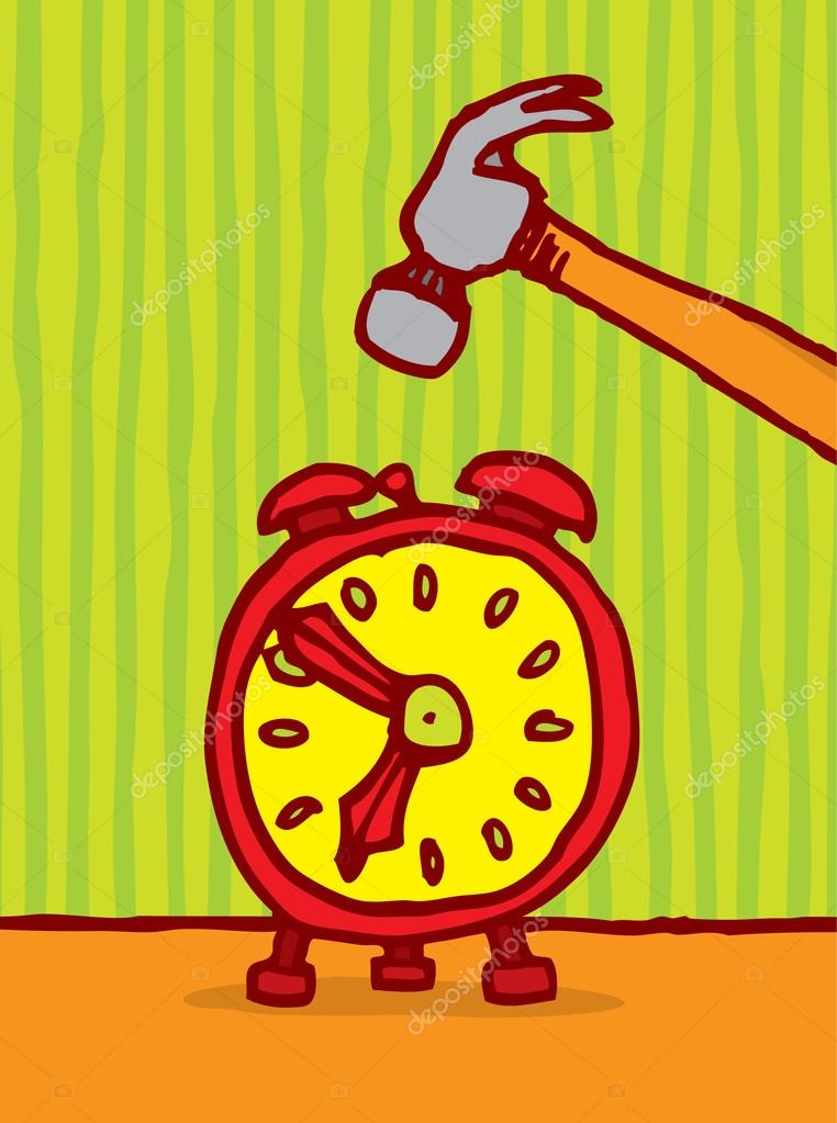 Killing time concept Stock Vector Image by ©Curvabezier #23831813