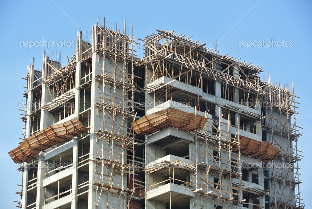 Construction site work in progress — Stock Photo © Curvabezier #29404449