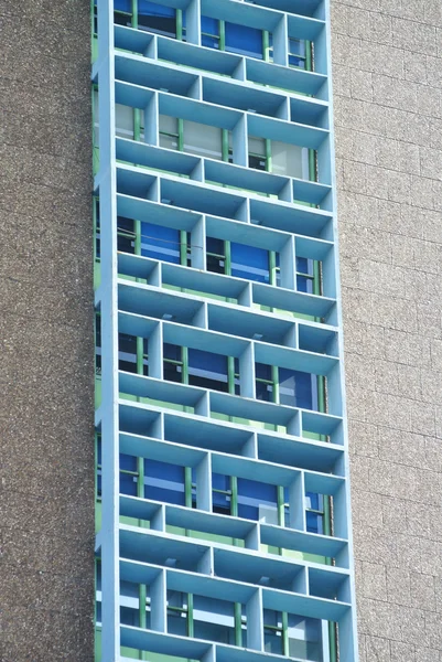 Cool building pattern - Stock Image - Everypixel