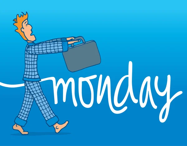 Monday Morning Blues Clip Art
