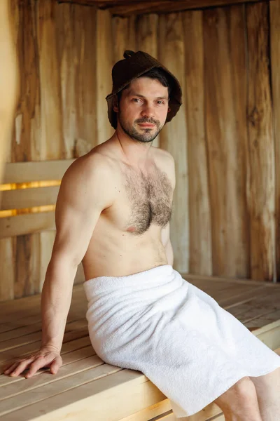 Men in sauna Stock Photos, Royalty Free Men in sauna Images | Depositphotos