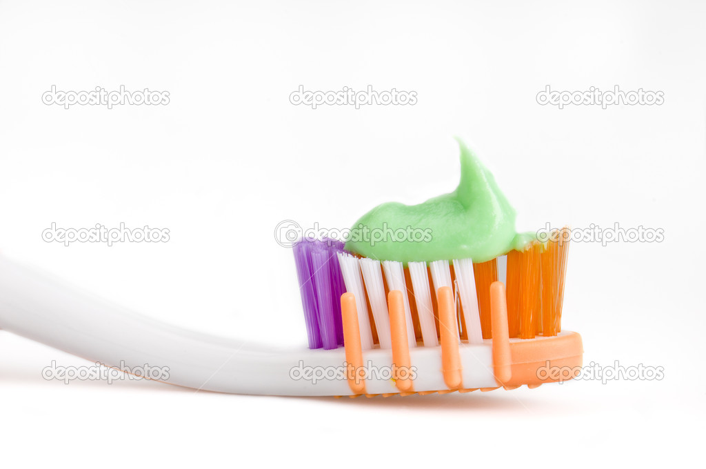 Toothpaste and brush Stock Photo by ©korzeniewski 23166968