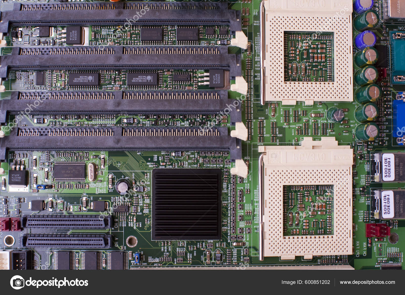 Dual Cpu Motherboard – Stock Editorial Photo © sanisra #600851202