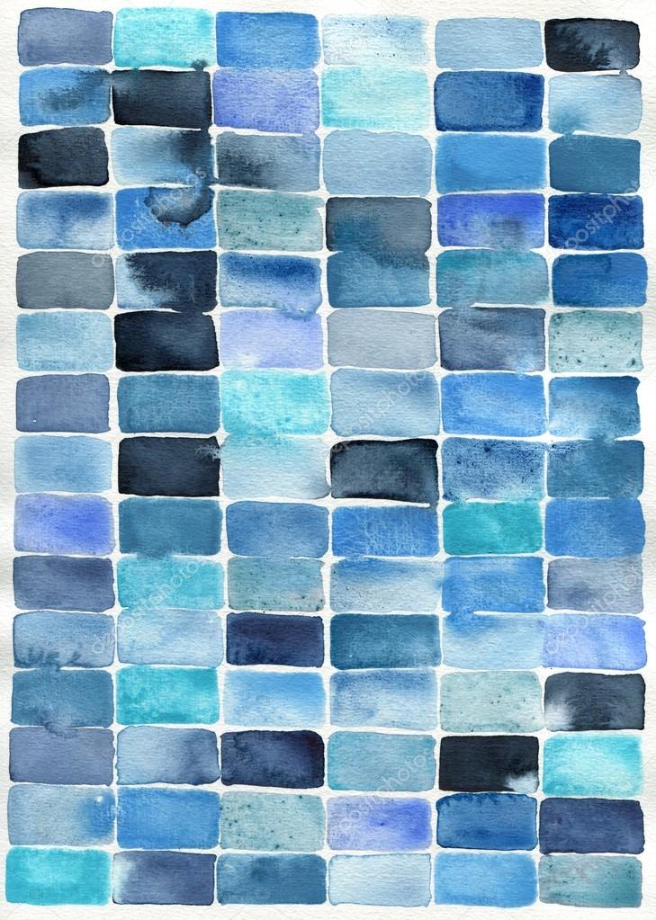 Blue watercolor rectangles Stock Photo by ©Squirrelli 22396985