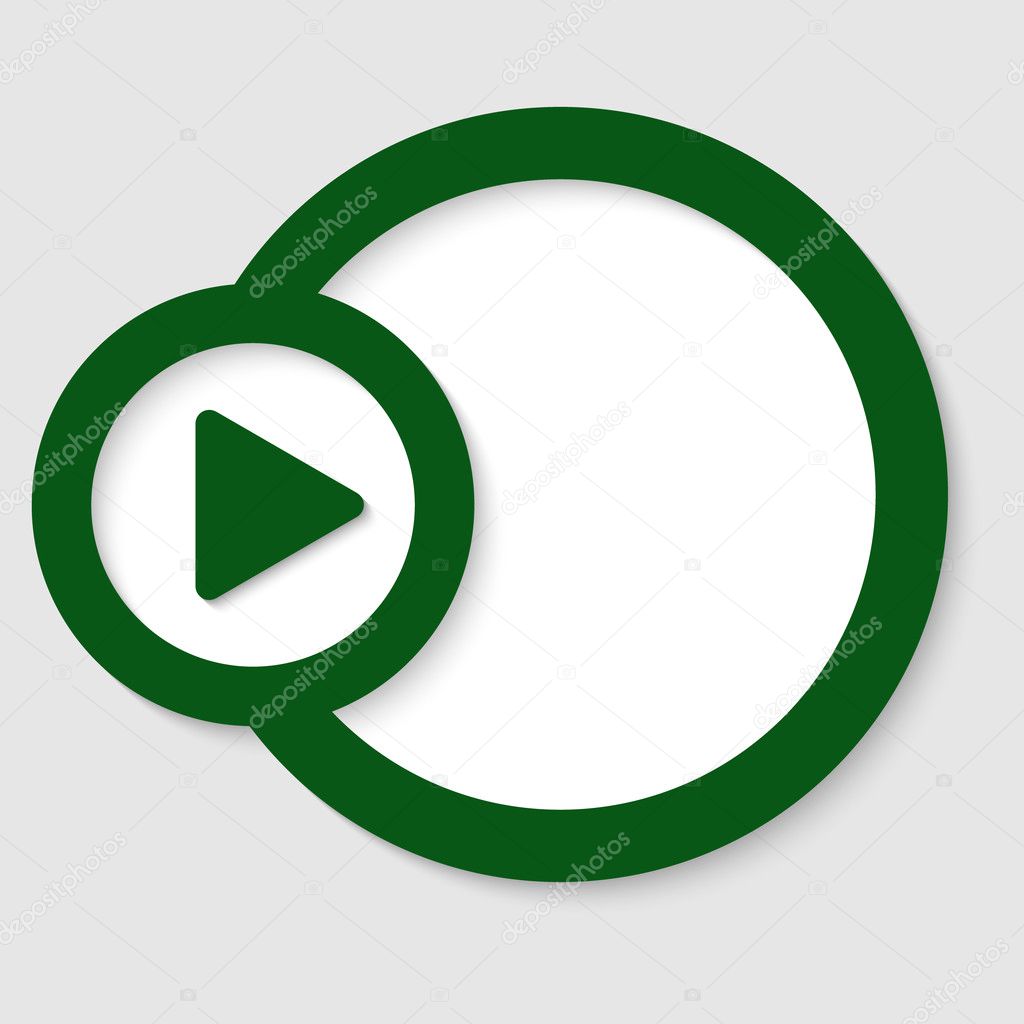 Green text frame with arrow Stock Vector by ©garrifrotto 29472861