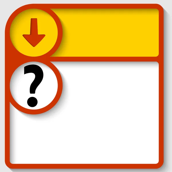 Text box with pushpin and question mark Stock Vector by ©garrifrotto ...