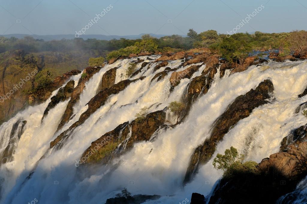 The Ruacana waterfalls, Namibia — Stock Photo © dpreezg #22492909