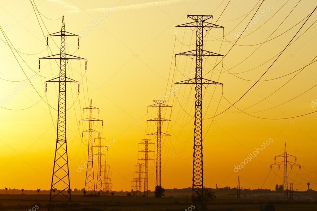 Electric power lines Stock Photo by ©Chalabala 22844302