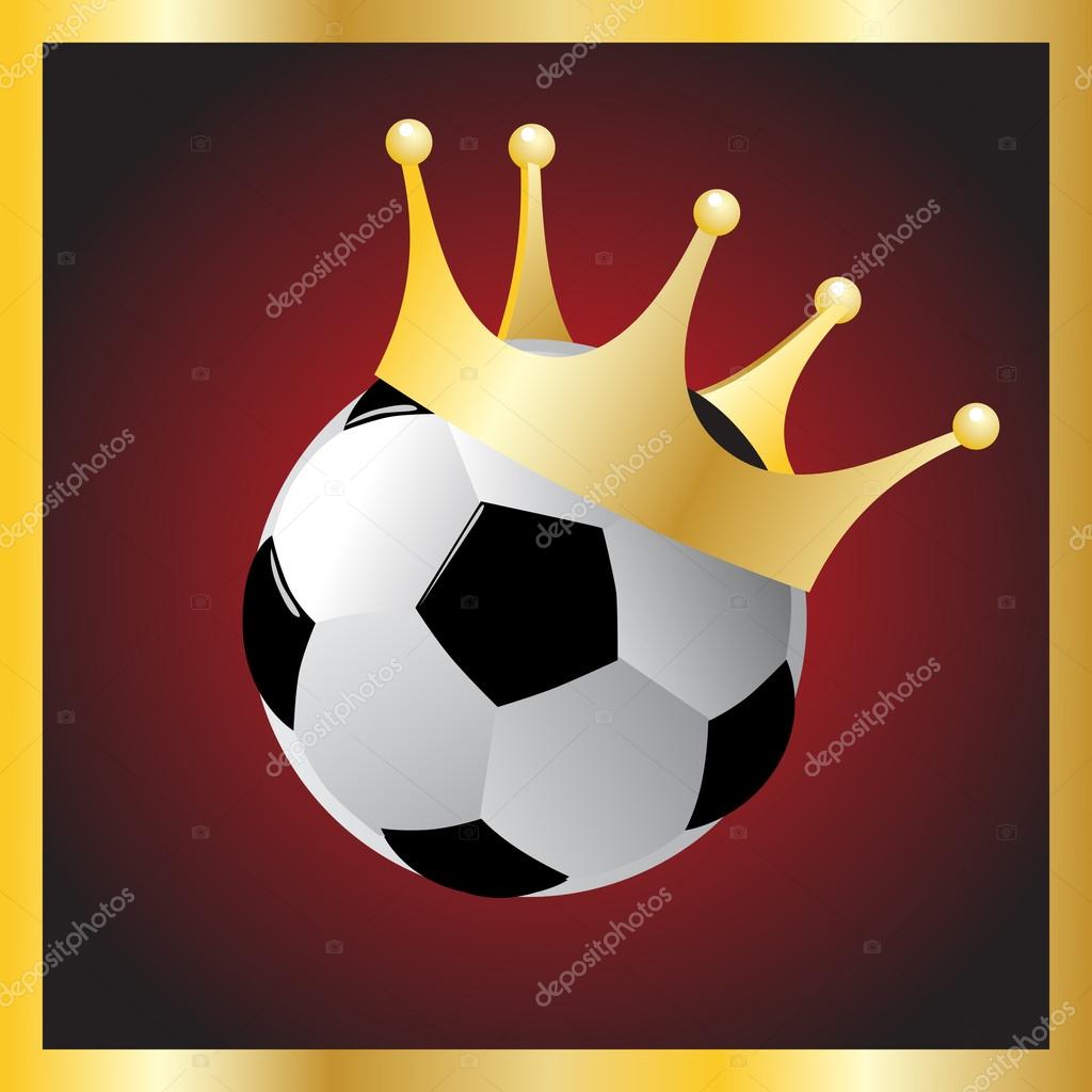 Soccer king Stock Vector Image by ©renatas76 #43106839