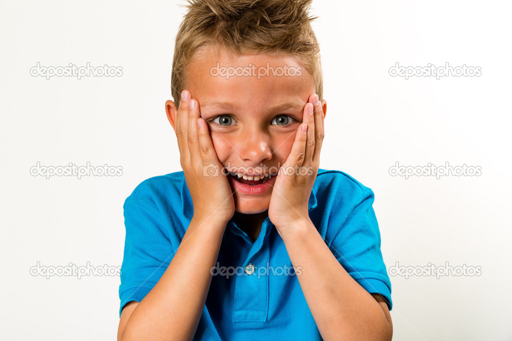 Surprised boy Stock Photo by ©Bigandt 48073931