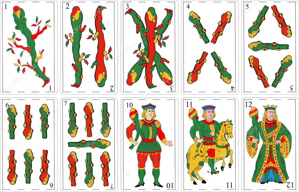 Spanish Decks, Cartas Españolas Stock Vector by ©JuniorB 22825918