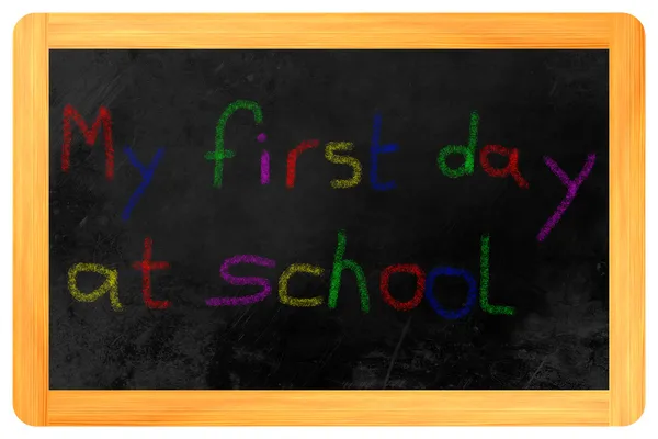 First day of school cartoon Stock Photos, Royalty Free First day of ...