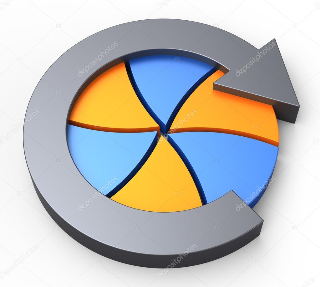 Process symbol Stock Photo by ©Violka08 24046591