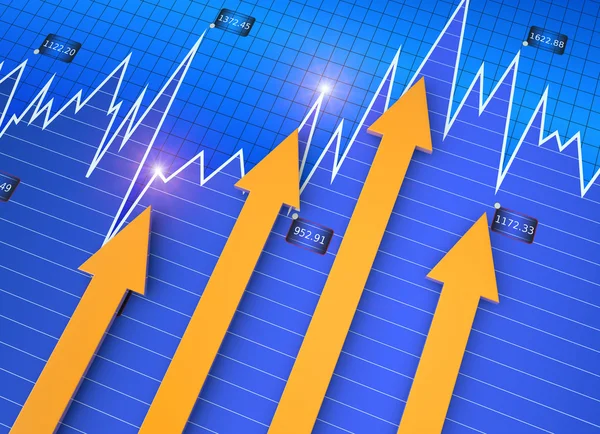 Business process chart with arrows — Stock Photo © Violka08 #25752929
