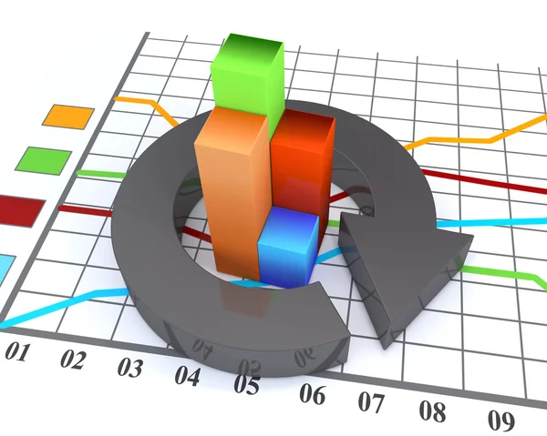 Business process chart with arrows Stock Photo by ©Violka08 25752929