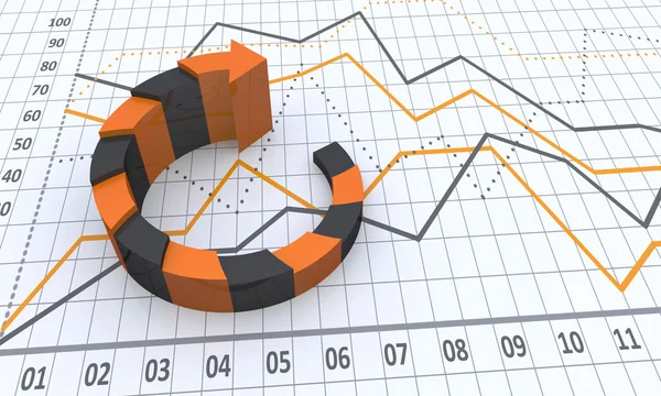 Business process chart with arrows Stock Photo by ©Violka08 25752929