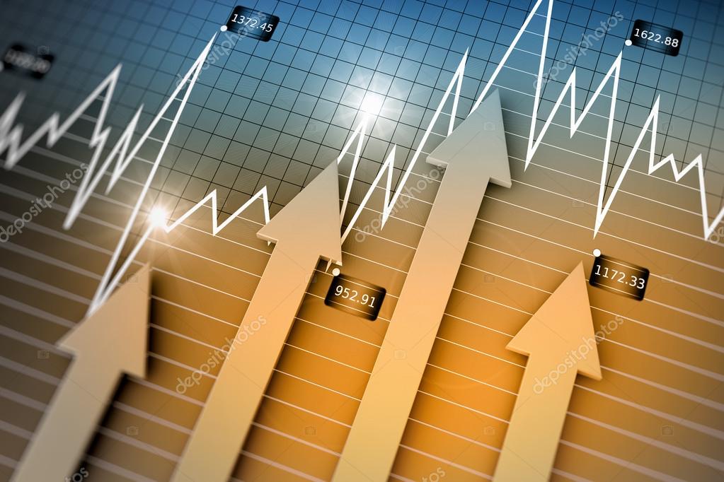 Business market chart — Stock Photo © Violka08 #36490321