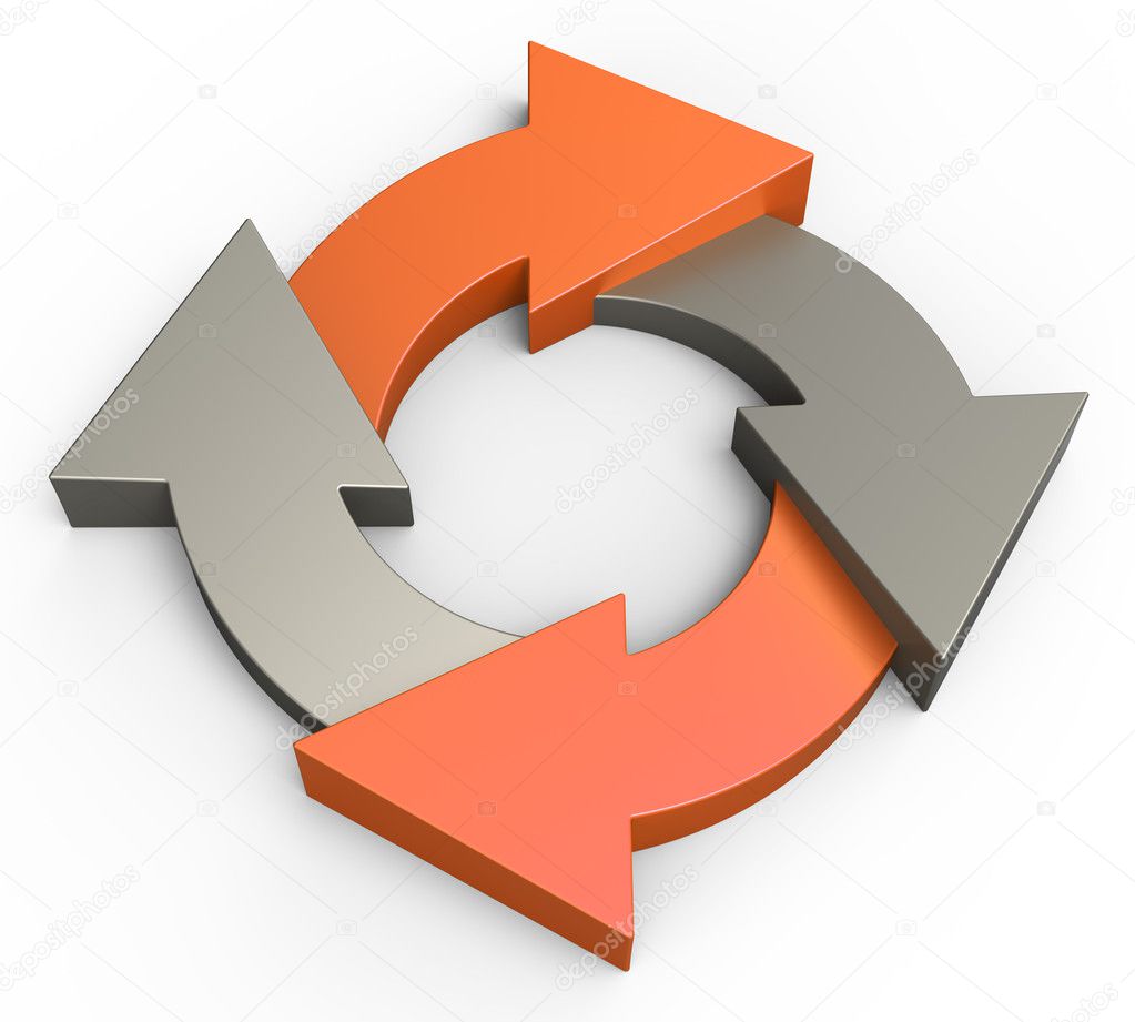 Process flow chart diagram Stock Photo by ©Violka08 48934829