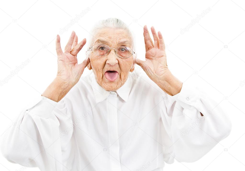 Funny grandma Stock Photo by ©giorgiomtb 23467698
