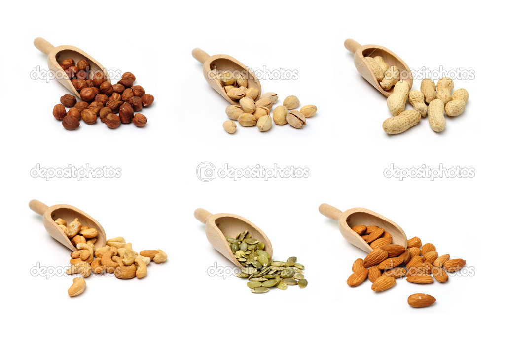 Nuts in scoops Stock Photo by ©tescha555 27336879