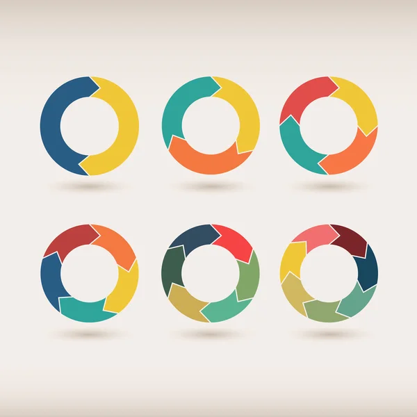 Round graph Vector Art Stock Images | Depositphotos