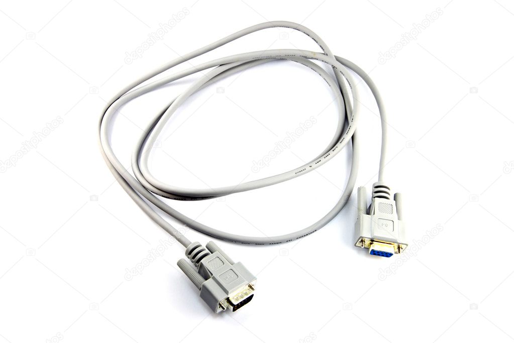 Cable used to connect the Printer. — Stock Photo © meepoohyaphoto #32601085