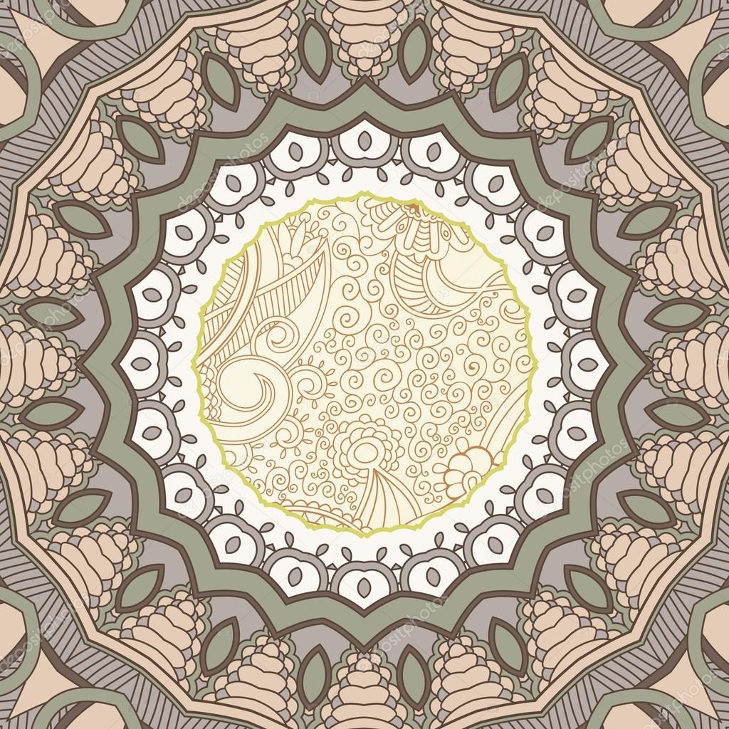 Ornamental lace pattern. Circle. Stock Vector Image by ©dedron #31494153