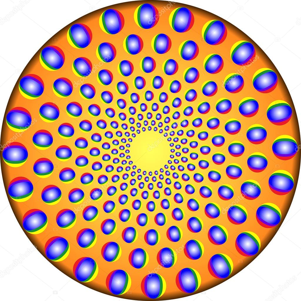 Optical Illusion — Stock Vector © Valkos #25928779 Optical Illusion — Stock Vector © Valkos #25928779