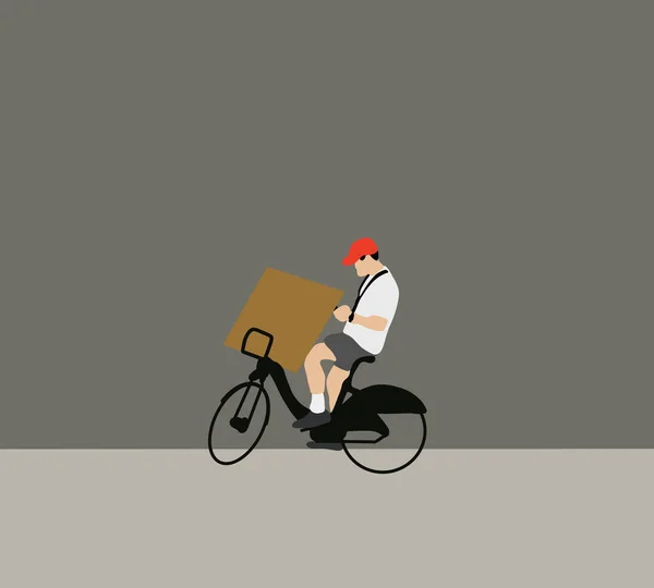 Man bicycle delivery Stock Photos, Royalty Free Man bicycle delivery ...