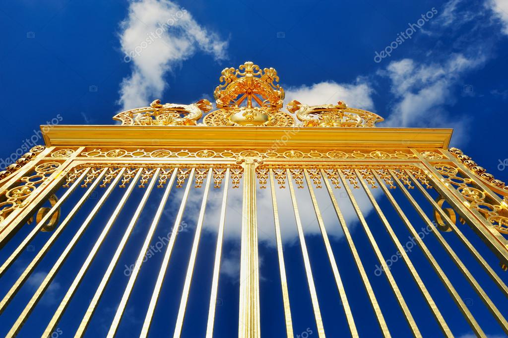 Golden Gate at Versailles Palace — Stock Photo © Irinart #23308538