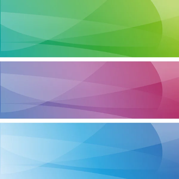 Multi color banner with waves Stock Vector Image by ©jbrouckaert1 #23415126