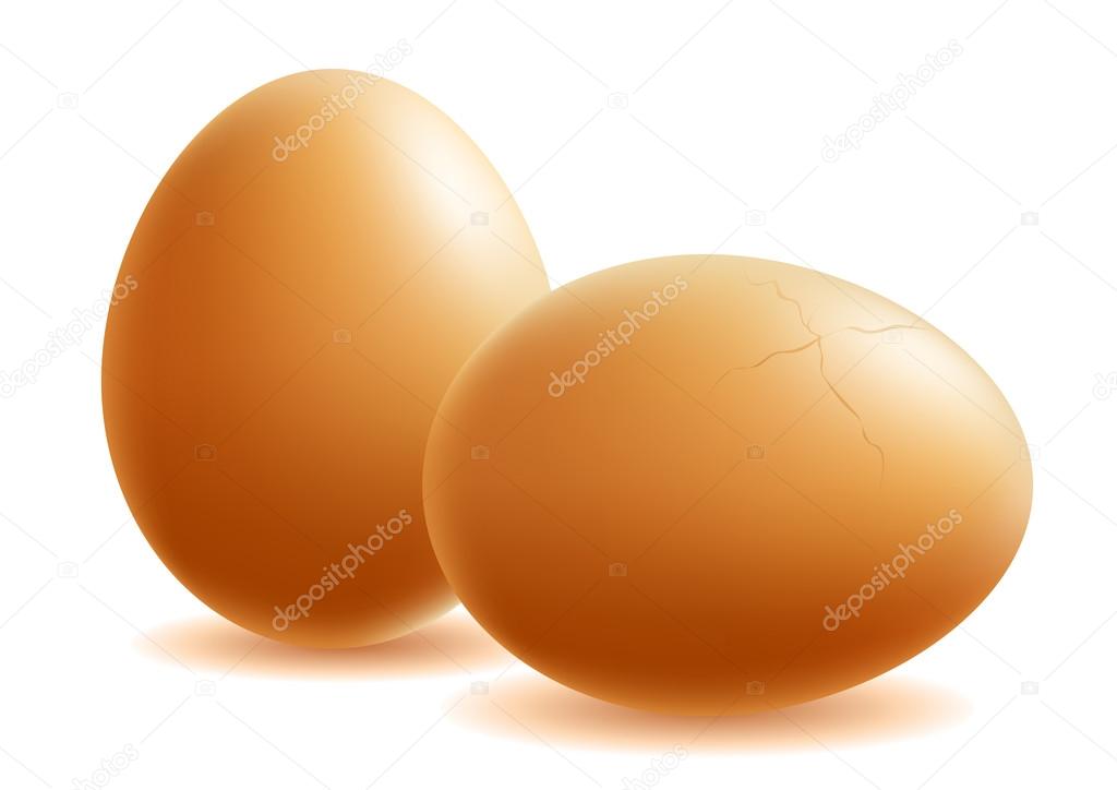 Dos huevos. . Vector de stock #22813208 de ©sgursozlu