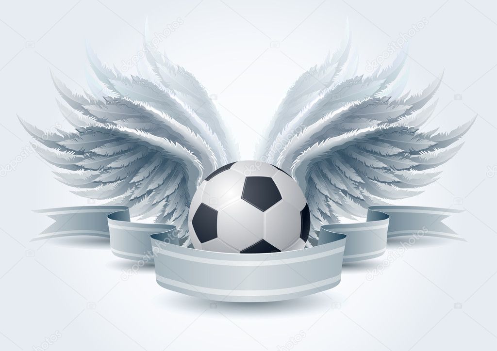 Soccer angel banner Stock Vector Image by ©sgursozlu #22813968