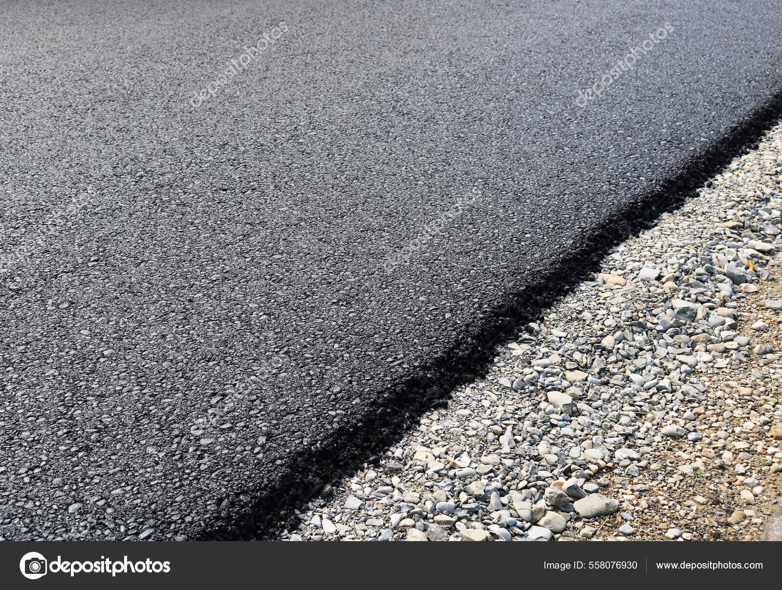 New Layer Asphalt Road Construction Stock Photo by ©contact@vladispas ...