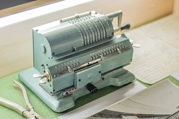 Vintage calculating machine Stock Photos, Royalty Free Vintage ...