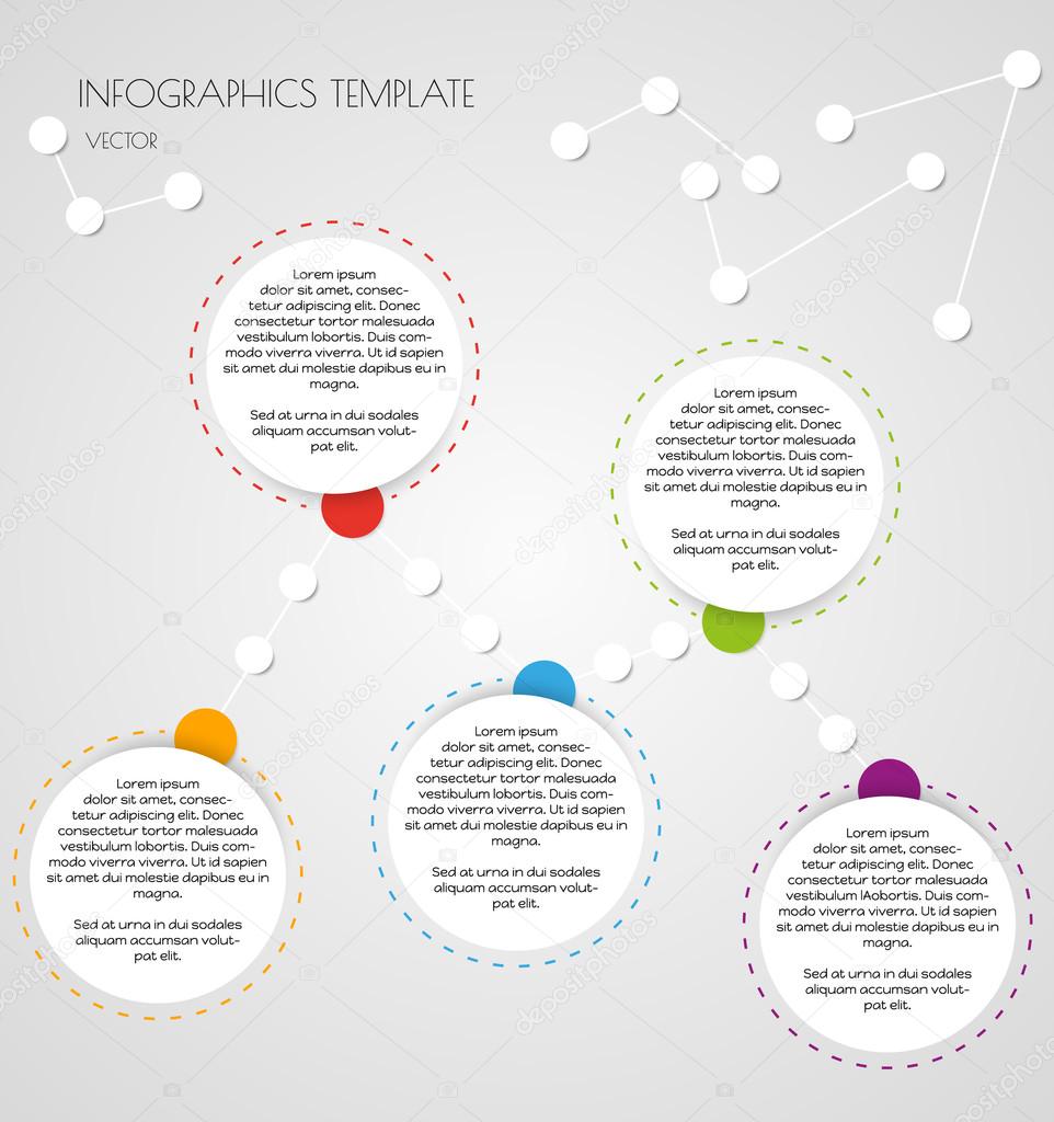 White infographics Stock Vector Image by ©muuraa #48048321