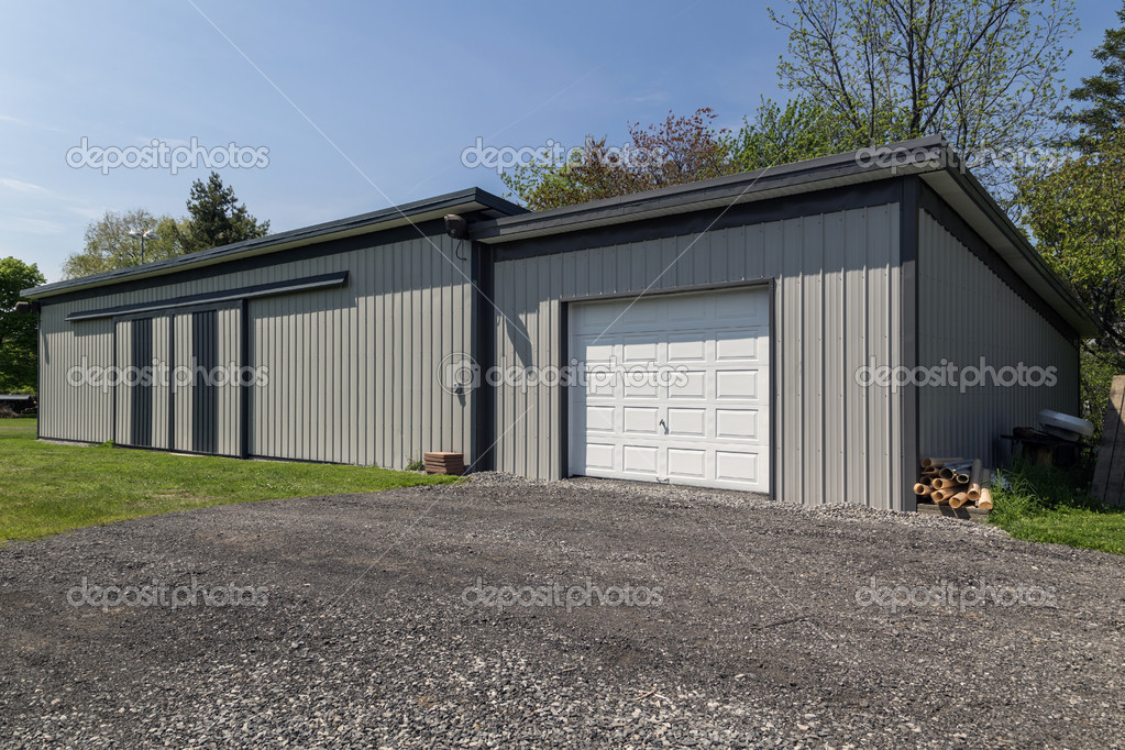 Long Metal Barn Stock Photo by ©fallesen 48219267