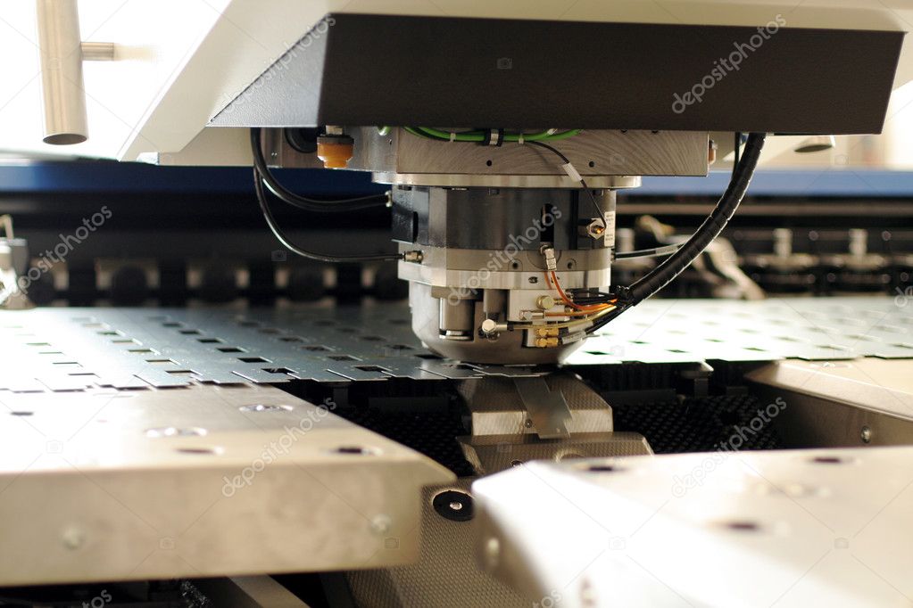 Punching machine — Stock Photo © Dreef #22979956