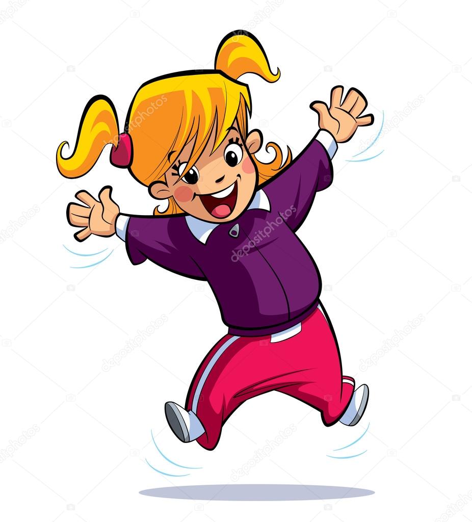 Excited girl — Stock Photo © ThodorisTibilis #23120422 Excited girl — Stock Photo © ThodorisTibilis #23120422