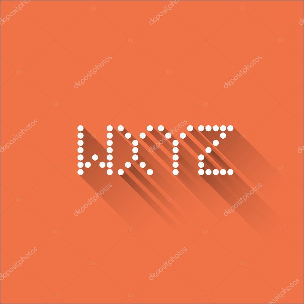 W X Y Z - Alfabeto de puntos planos 2023